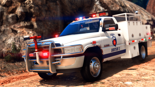 2001 RAM 3500 Old School Fire Brush Truck by Redneck - Redneck ...