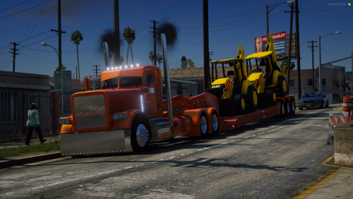 Flair's Fab - Independent Transport LLC's Peterbilt 389 Day Cab ...