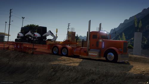 Flair's Fab - Independent Transport LLC's Peterbilt 389 Day Cab ...