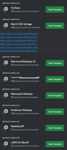 Discord Server Templates - Miscellaneous - LauncherLeaks