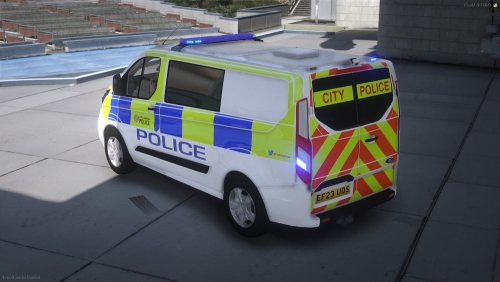 2023 City Ford Transit Custom Cell Van - UK / British - LauncherLeaks