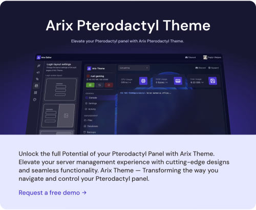 Arix Pterodactyl Theme - Miscellaneous - LauncherLeaks