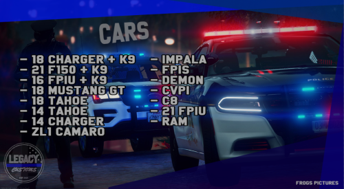 [ELS/LSPDFR] Legacy Customs's Code 3 Pack CONVERTED TO ELS - Vehicles ...