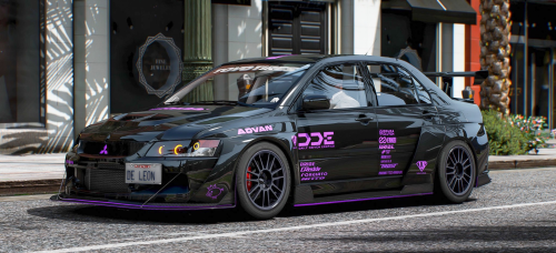 Mitsubishi Evo IX Beast [Animated Lights] | ItzAhmad 2002 - Solo ...