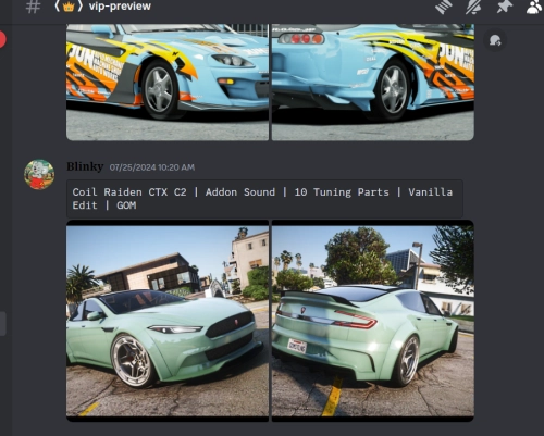Coil Raiden CTX Vanilla Edit GOM - Vehicles - LauncherLeaks