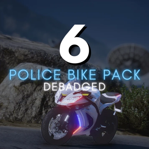 Police Bike Pack | 6 Bikes | Debadged - DigitalLativa - Vehicles ...
