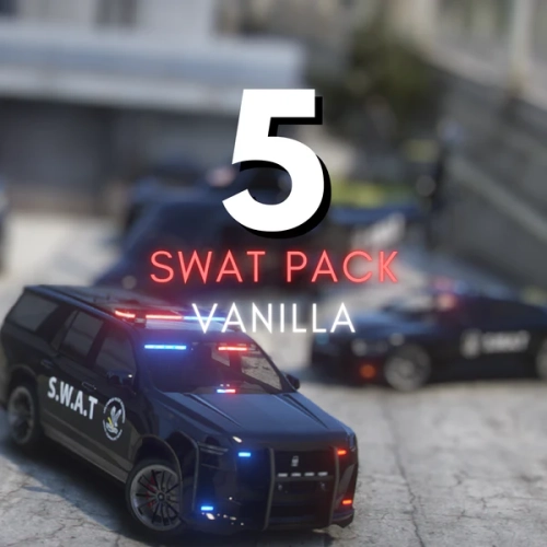SWAT Vanilla 5 Car Pack - DigitalLativa - Vehicles - LauncherLeaks