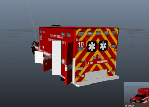 Fivem LAFD 2020 RAM 5500 Rambulance Multi-Function Ambulance ...