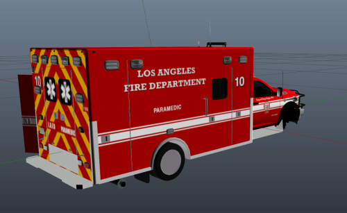 Fivem LAFD 2020 RAM 5500 Rambulance Multi-Function Ambulance ...