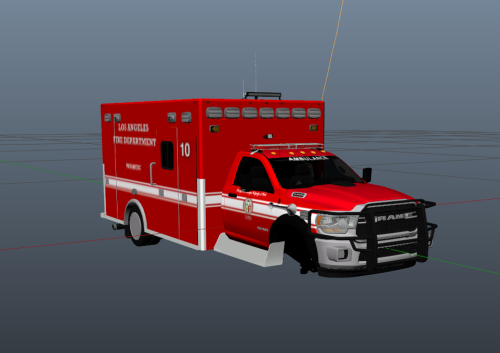 Fivem LAFD 2020 RAM 5500 Rambulance Multi-Function Ambulance ...