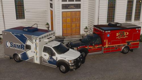 [Non-ELS] Redsaint - 2023 Ambulance Pack - Vehicles - LauncherLeaks