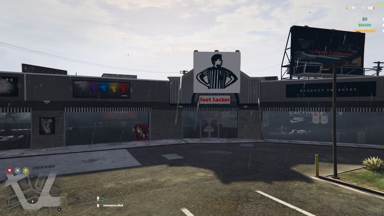 Gta V Fivem Mod Footlocker Store Mlo Custom Map Mods MLO] Mosley's