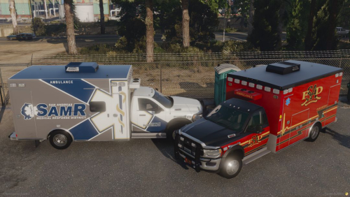 [ELS/ADD-ON] Redsaint - 2023 Ambulance Pack - Vehicles - LauncherLeaks