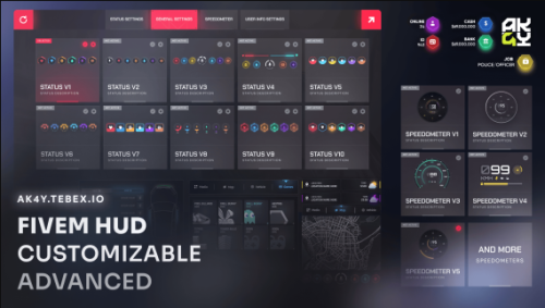 AK4y-Advanced HUD V1 OPEN SOURCE Enjoy - Scripts - LauncherLeaks