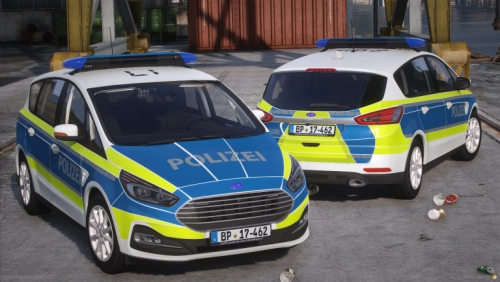 Ford S-Max Facelift Bundespolizei V1.1.0 Addon [ELS] - X-Modding ...