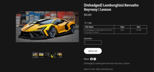 Lamborghini Revuelto Keyvany | Lemon - Vehicles - LauncherLeaks