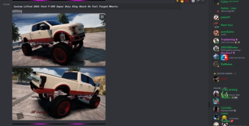 Custom Lifted 2021 Ford F-350 Super Duty King Ranch On Fuel Forged ...