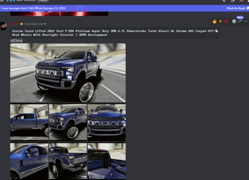 Custom Tuned Lifted 2021 Ford F-350 Platinum Super Duty SMG 6.7L ...