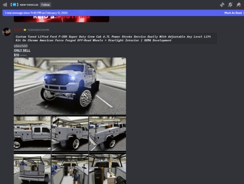 Custom Tuned Lifted Ford F-350 Super Duty Crew Cab 6.7L Power Stroke ...