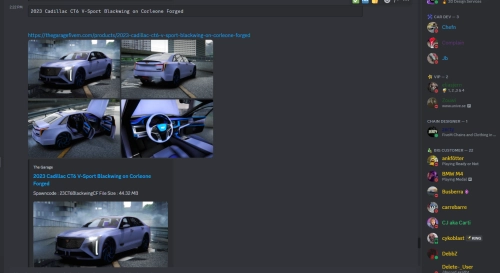 2023 Cadillac CT6 V-Sport Blackwing on Corleone Forged | Nukem ...
