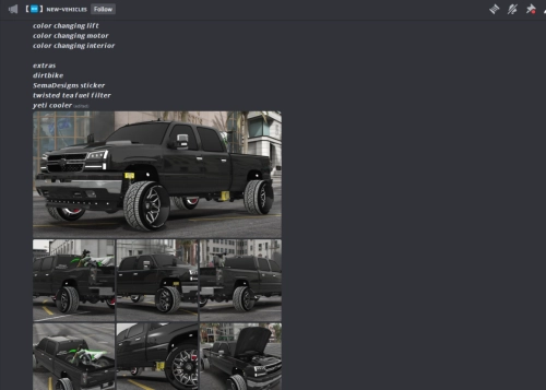 Chevy Silverado Cateye | Sema Dev - Vehicles - LauncherLeaks