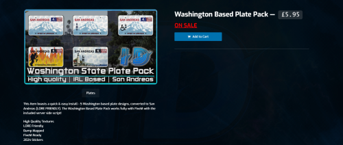 Washington Based Plate Pack - Scripts - LauncherLeaks