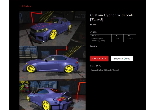 Cypher WB | BaddBlood Custom - Vehicles - LauncherLeaks