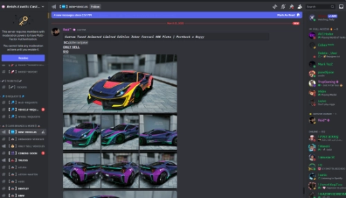 Custom Tuned Animated Limited Edition Joker Ferrari 488 Pista ...