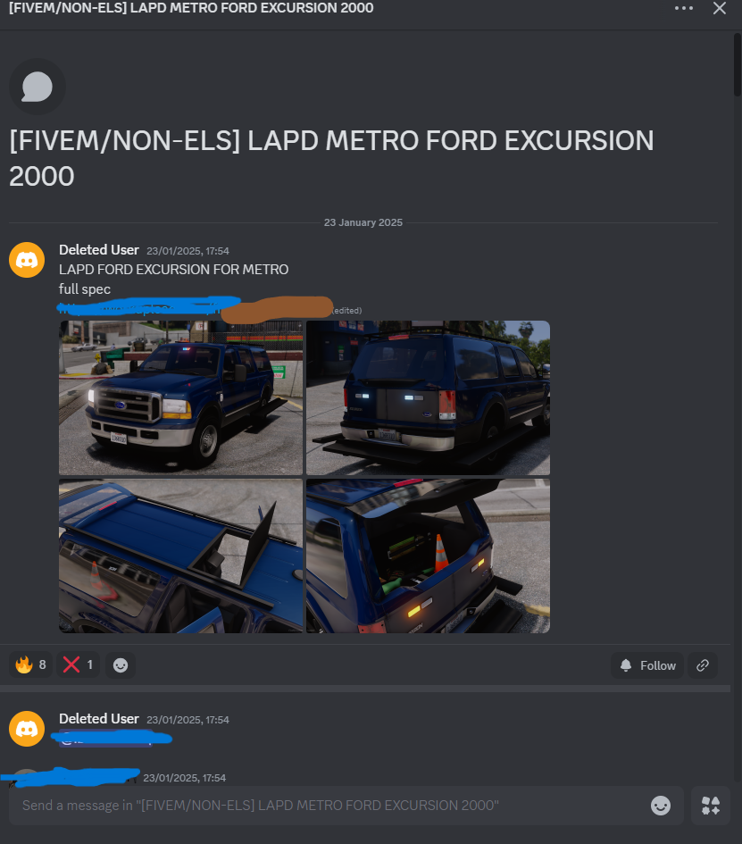 LAPD Metro Ford Excursion - Vehicles - LauncherLeaks