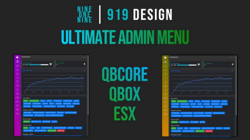 Admin Panel by 919 Design - QB-CORE - LauncherLeaks