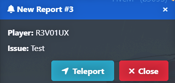 Report system - Scripts - LauncherLeaks