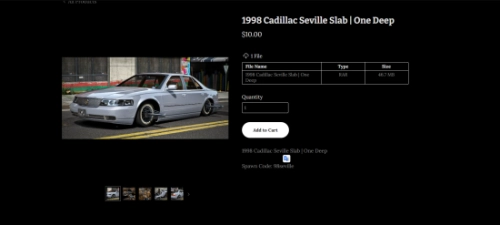 1998 Cadillac Seville Slab | One Deep - Vehicles - LauncherLeaks