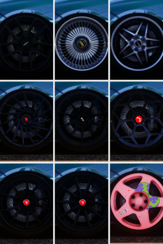 FIVEM Wheel Pack: 1000+ Custom Rims | FiveM Ready | High Quality | 4 ...