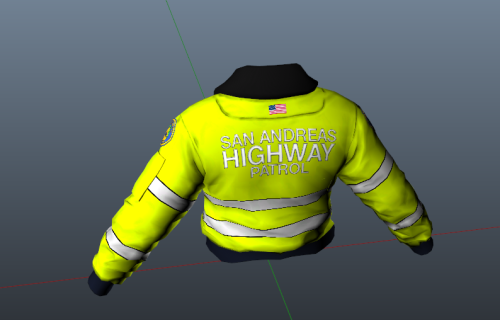 SAHP Enhanced with reflective traffic clothing EUP FyM FIVEM - Redrum ...