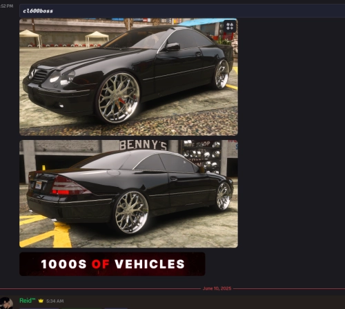 Mercedes CLS600 Boss (CityOfGodzRp) | 4K Custom - Vehicles - LauncherLeaks