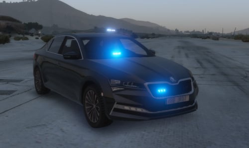 PČR - Unmarked Škoda Superb - Vehicles - LauncherLeaks
