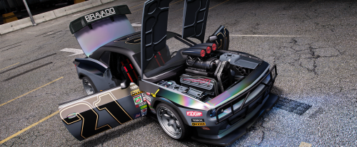 (Lore Friendly) Bravado Gauntlet Hellfire CTX (Addon Sound + 64 Tuning ...