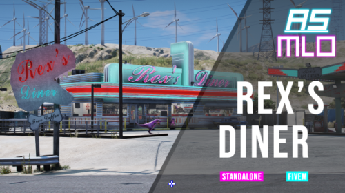 AS MLO | Rex's Diner | Fivem Ready - MLO - LauncherLeaks