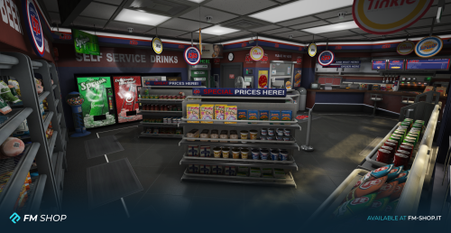 [RARE] FiveM | Ltd Gasoline Stations Reworks | FM Shop - MLO - LauncherLeaks